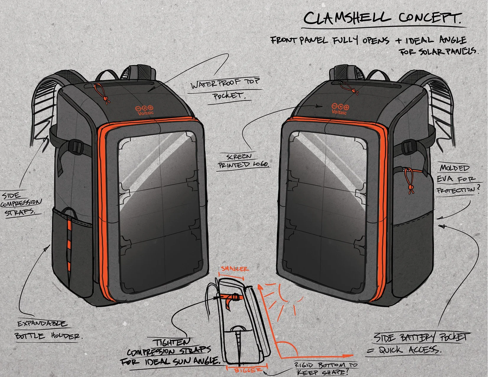 VOLTAIC SYSTEMS | Solar Backpacks — BRENT RADEWALD
