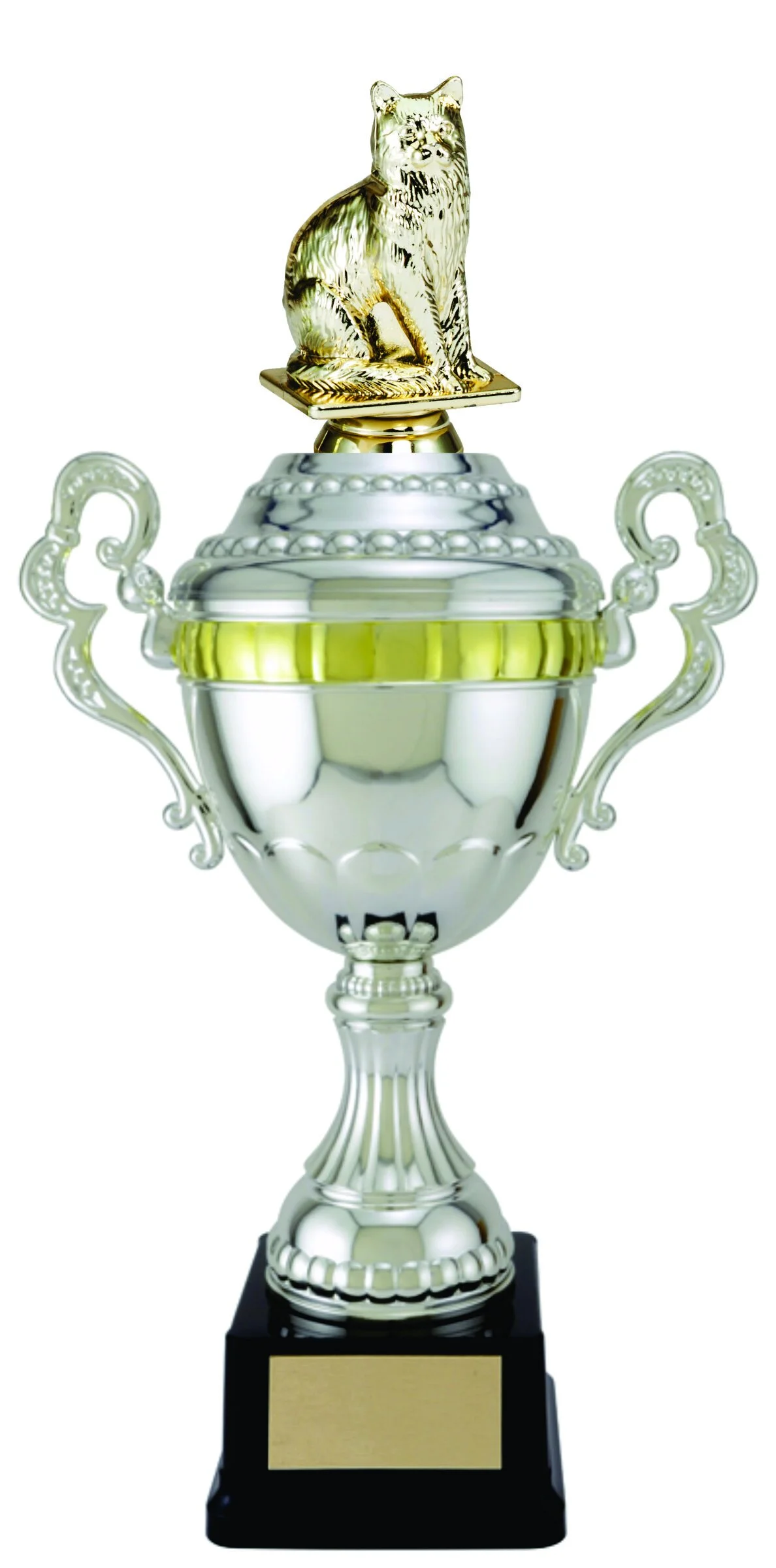 Silver Viceroy Plastic Cup Cat Trophy (Includes Engraving) (Copy ...