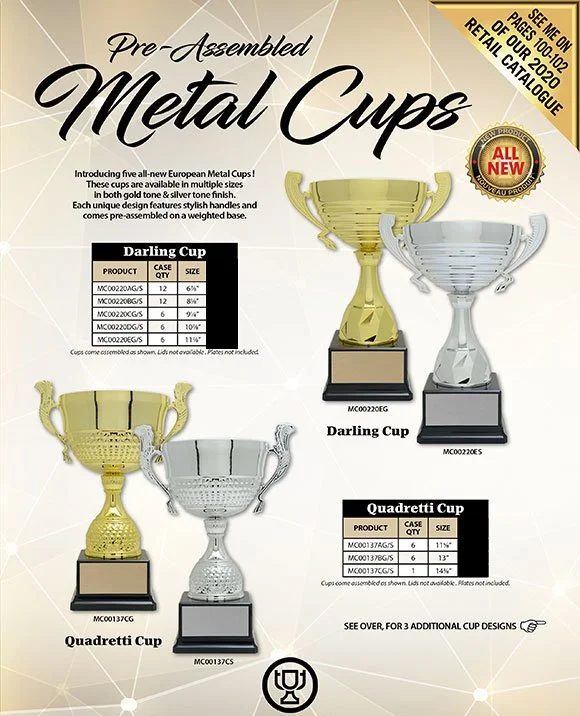 Trophy Cups New for 2022! — Trophy Gallery Canada: Biggest Selection ...