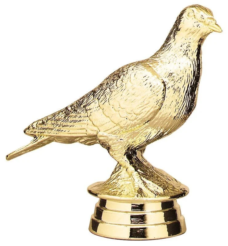 Pigeon Sitting Trophy Topper 3" - Figure — Trophy Gallery Canada, Shop ...