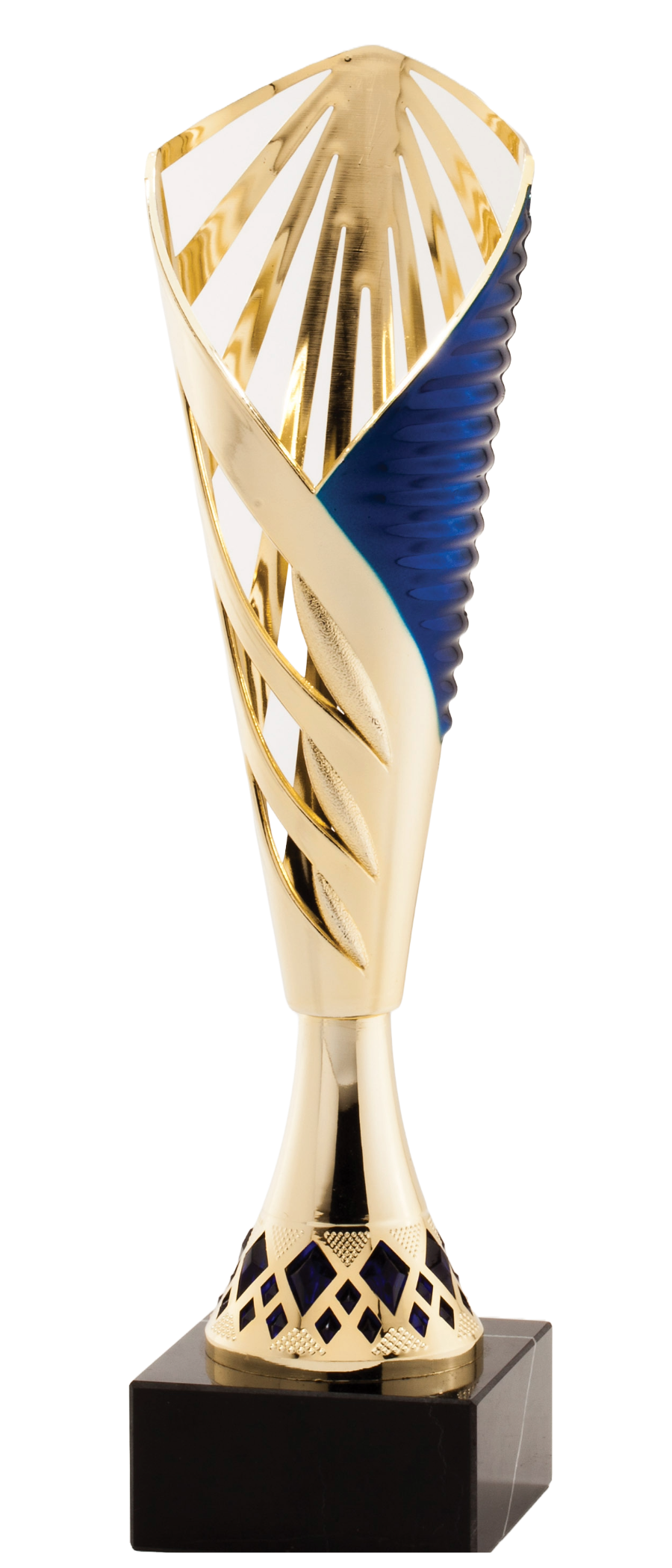 Plastic Sleek Gold Cup Series- 2 Sizes (Includes Engraving) — Trophy ...