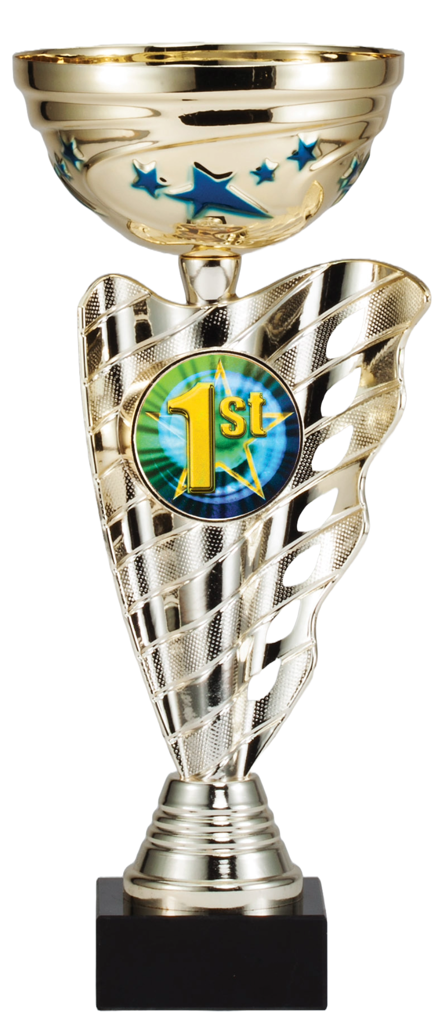 Gold Hallstat Plastic Cup- 3 Sizes (Includes Engraving) — Trophy ...