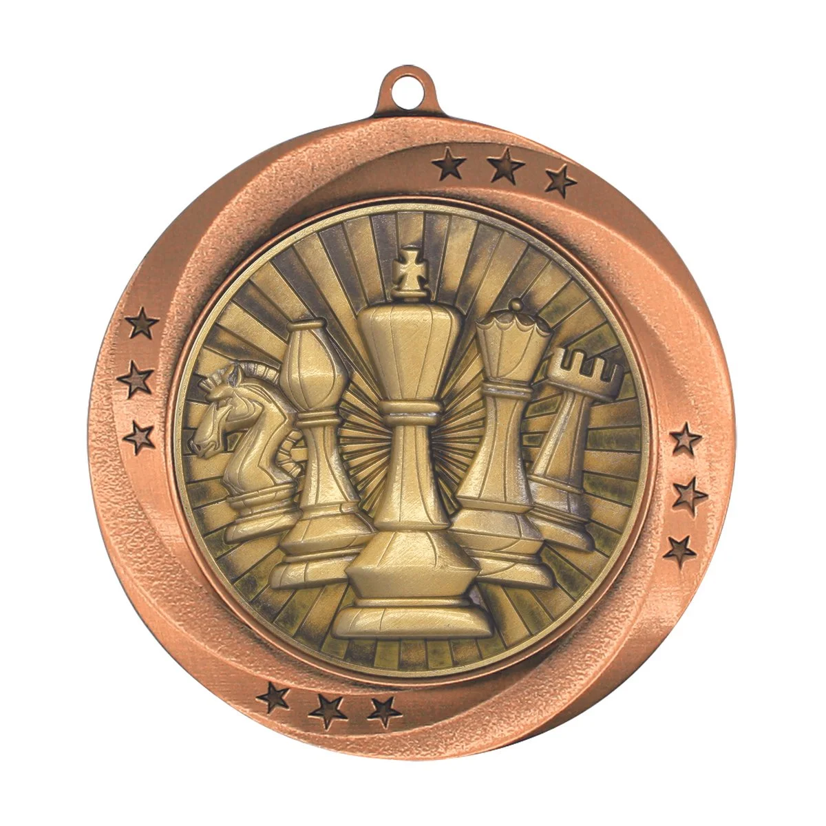 Matrix Series Chess Medal- 2 Sizes (Includes Ribbon) — Trophy Gallery ...