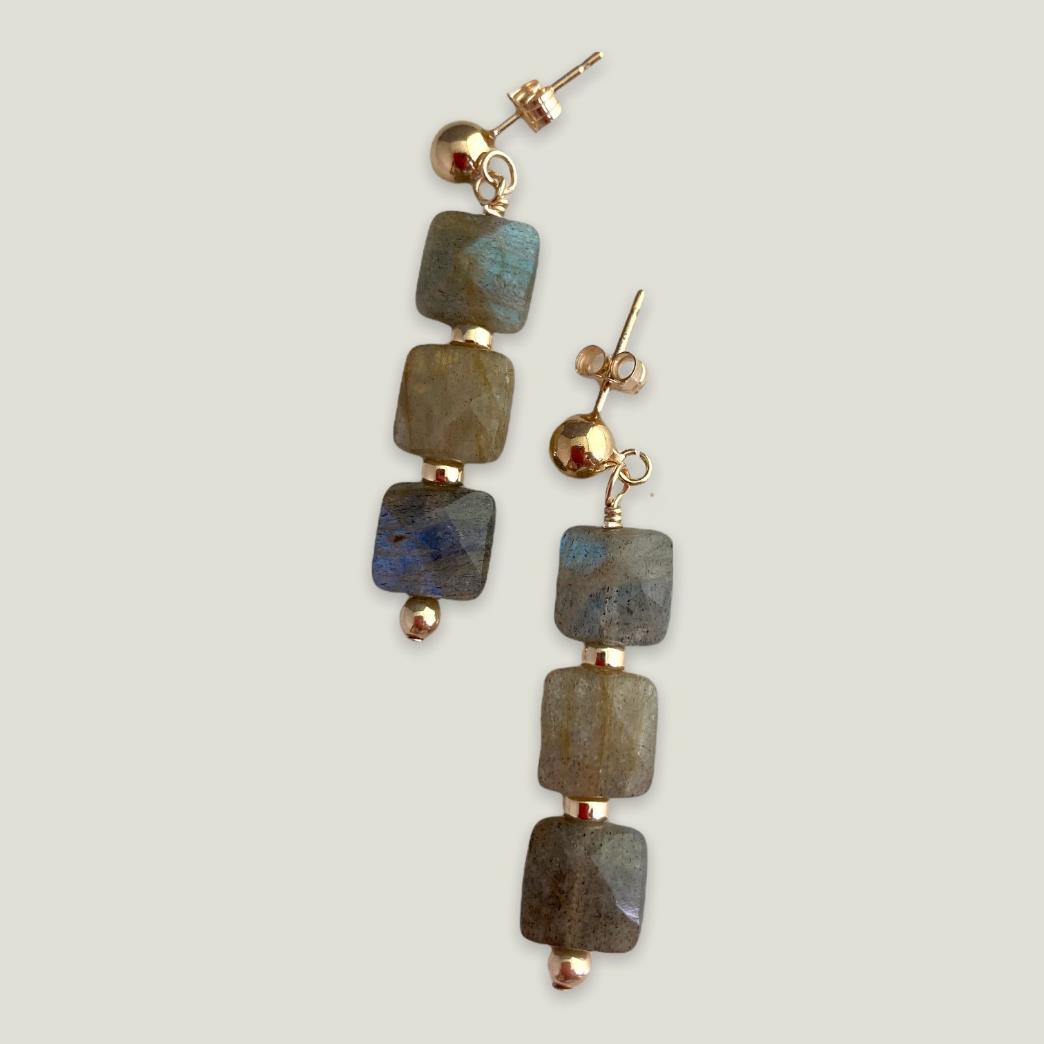 Handmade Original 14k Gold Filled Earrings by Lise Spence-Parsons for ...