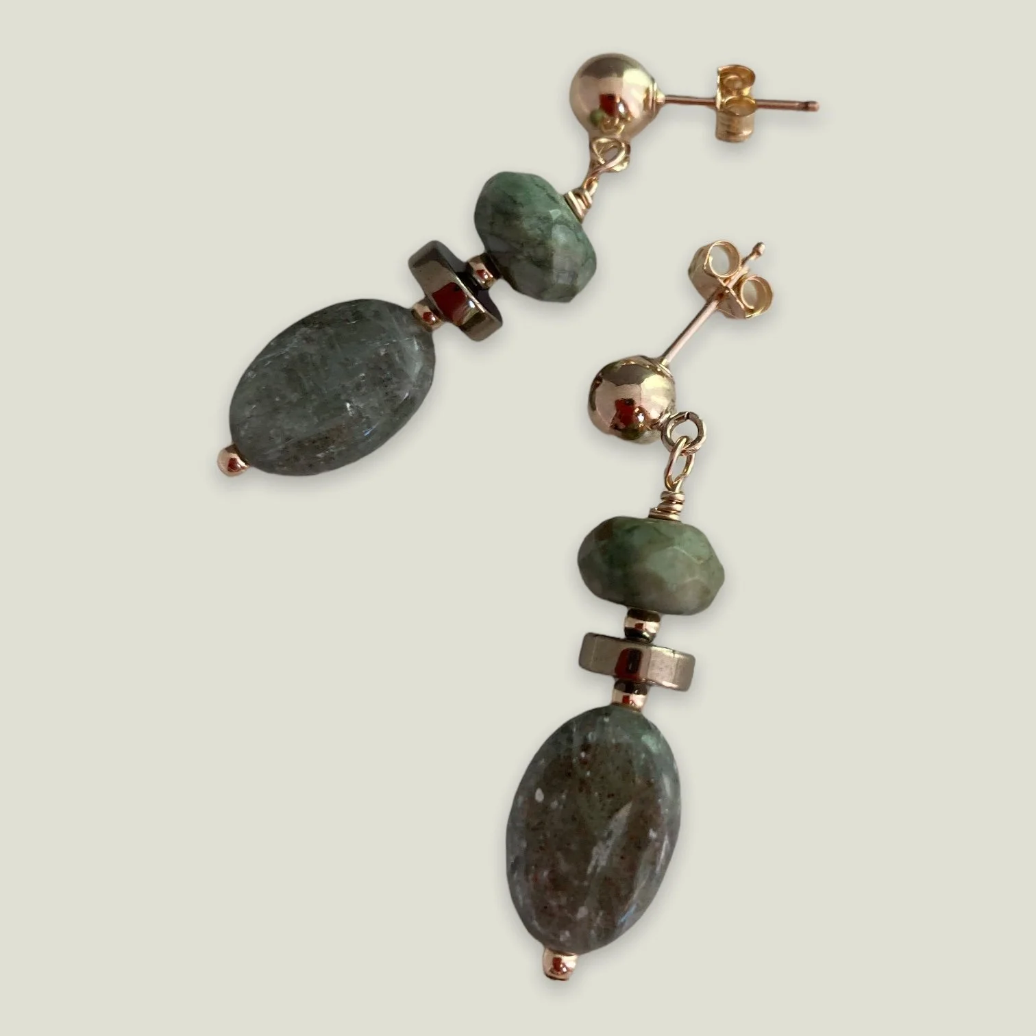 Handmade Original 14k Gold Filled Earrings by Lise Spence-Parsons for ...