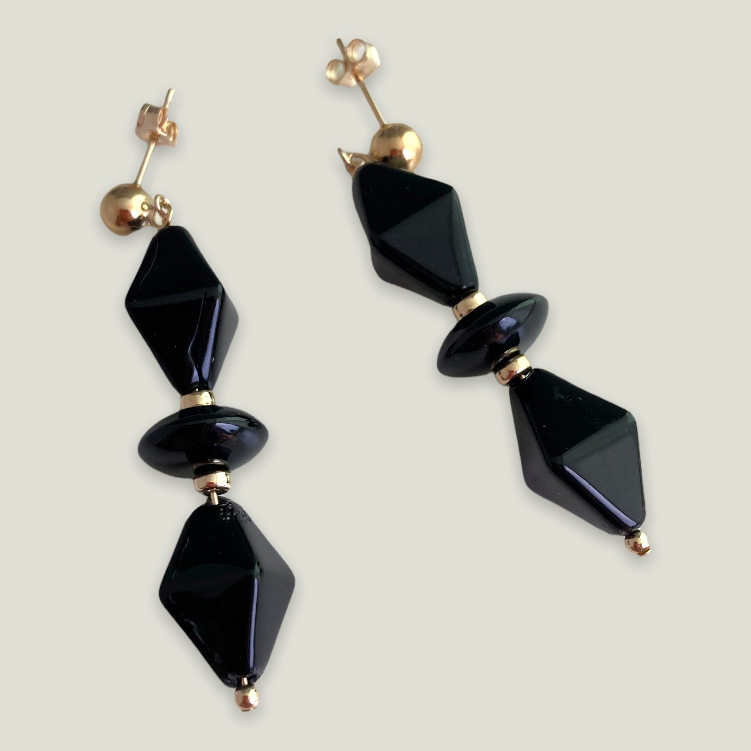 Handmade Original 14k Gold Filled Earrings by Lise Spence-Parsons for ...