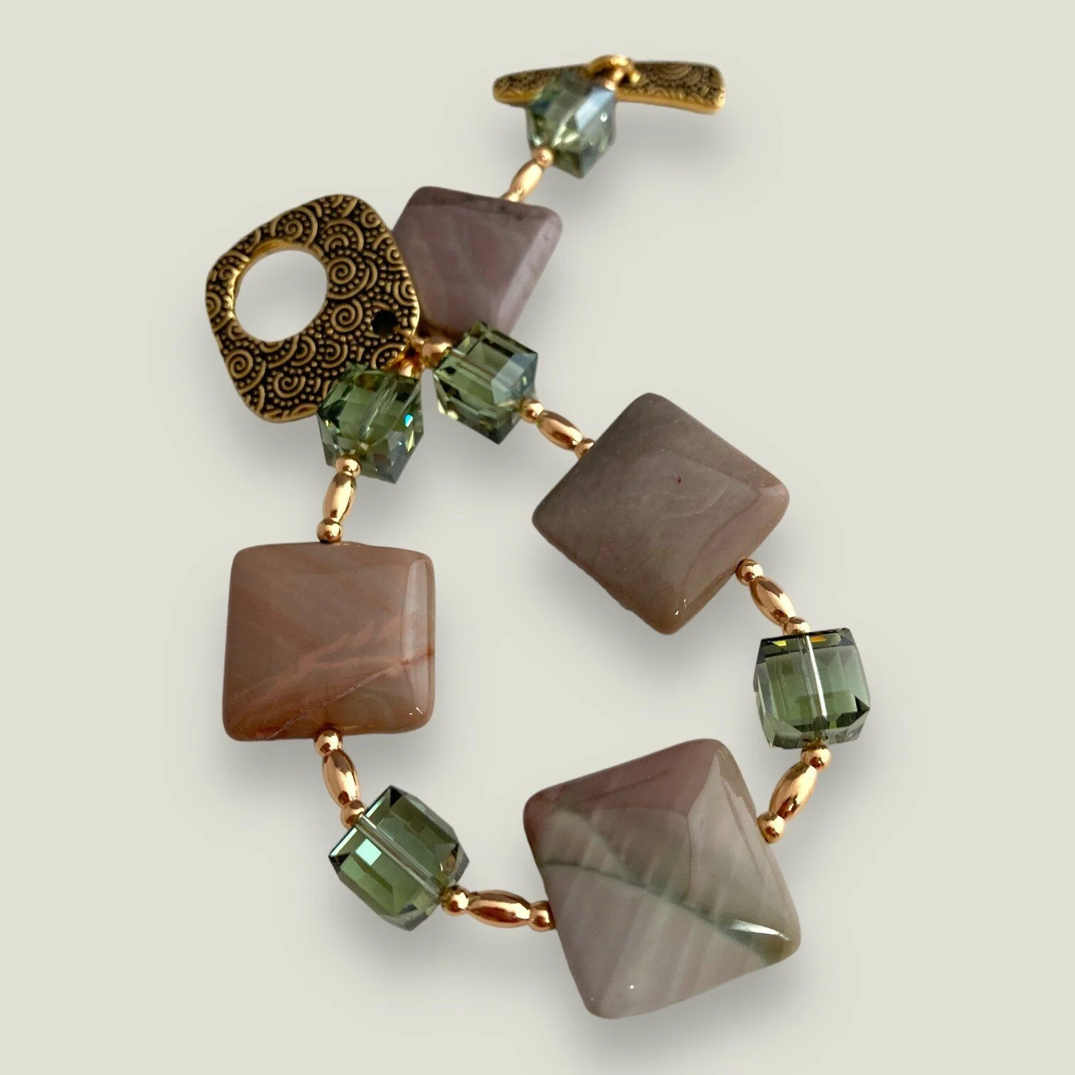 Handmade Original Handmade Gold Bracelets by Lottie's Trinkets by Lise ...