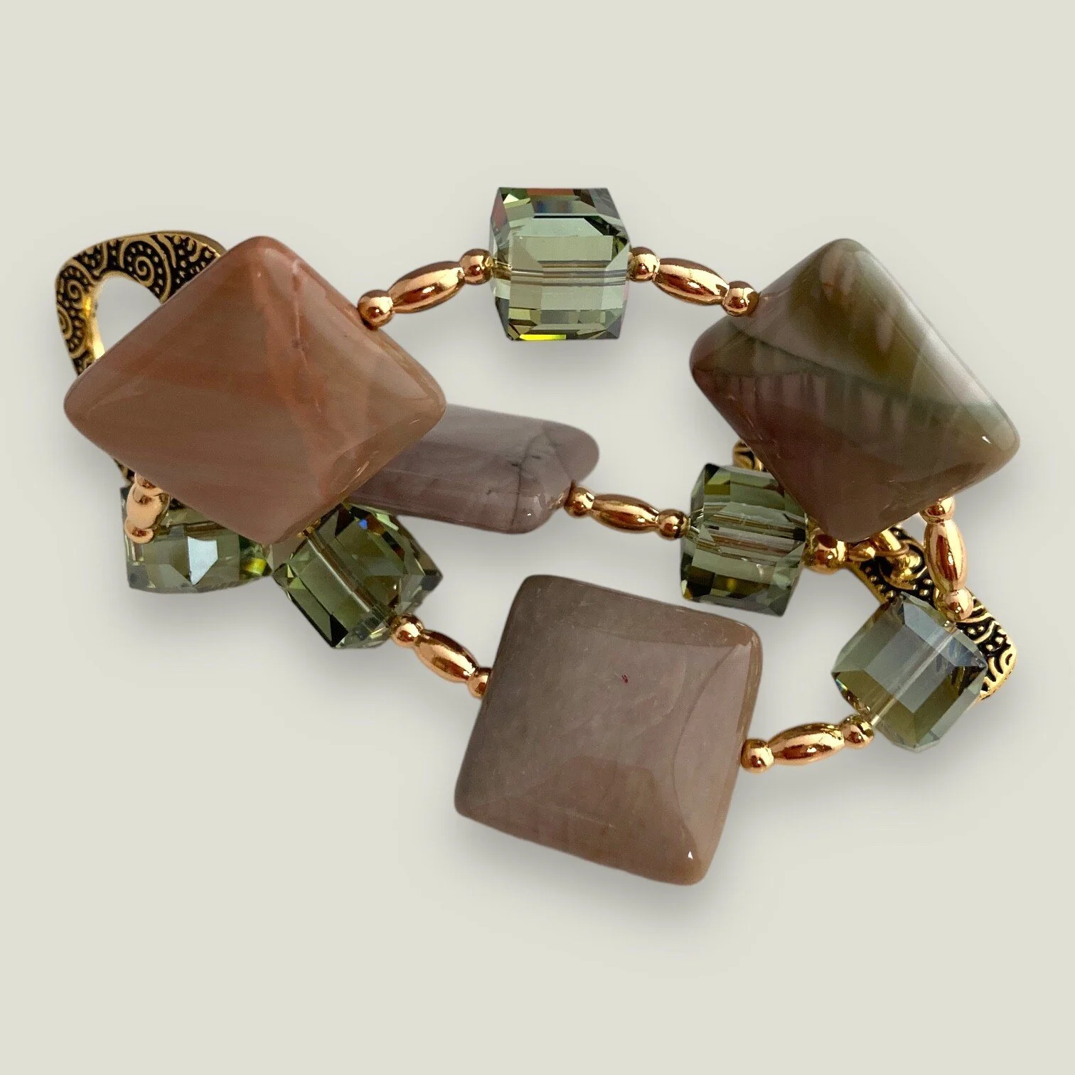 Handmade Original Handmade Gold Bracelets by Lottie's Trinkets by Lise ...