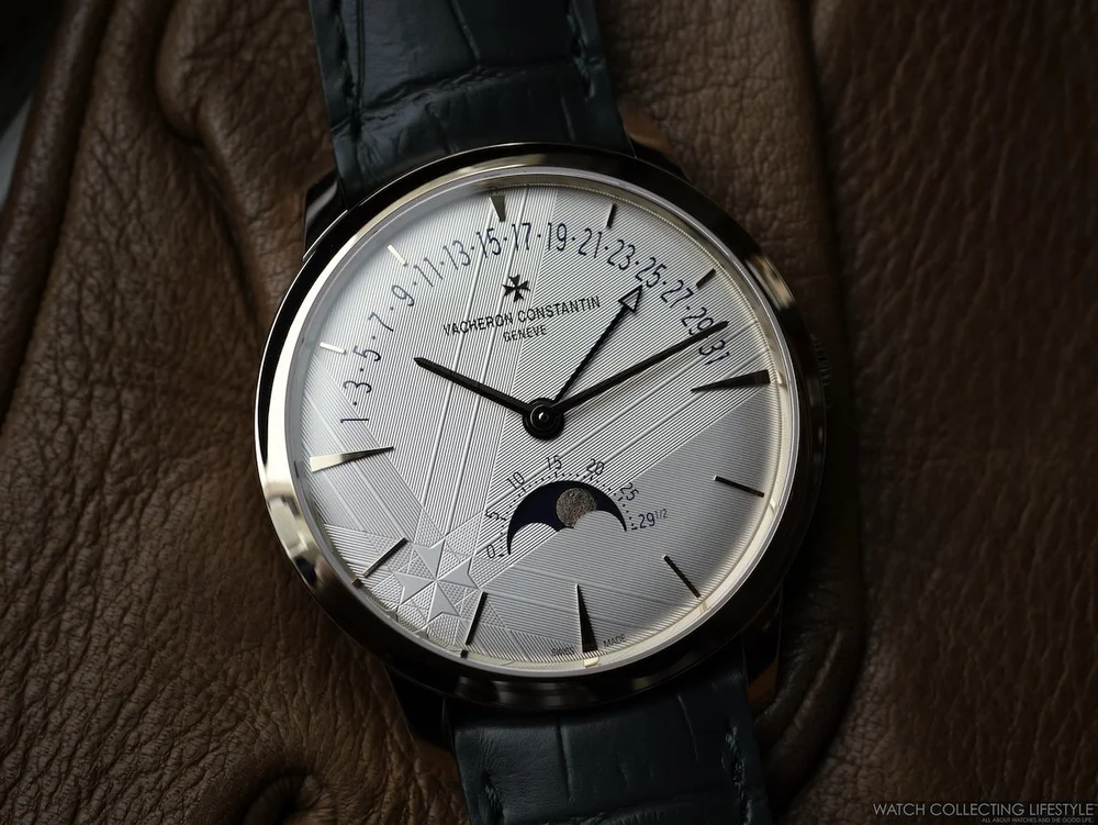 W&W 2025: Vacheron Constantin Patrimony Moon Phase Retrograde Date ...