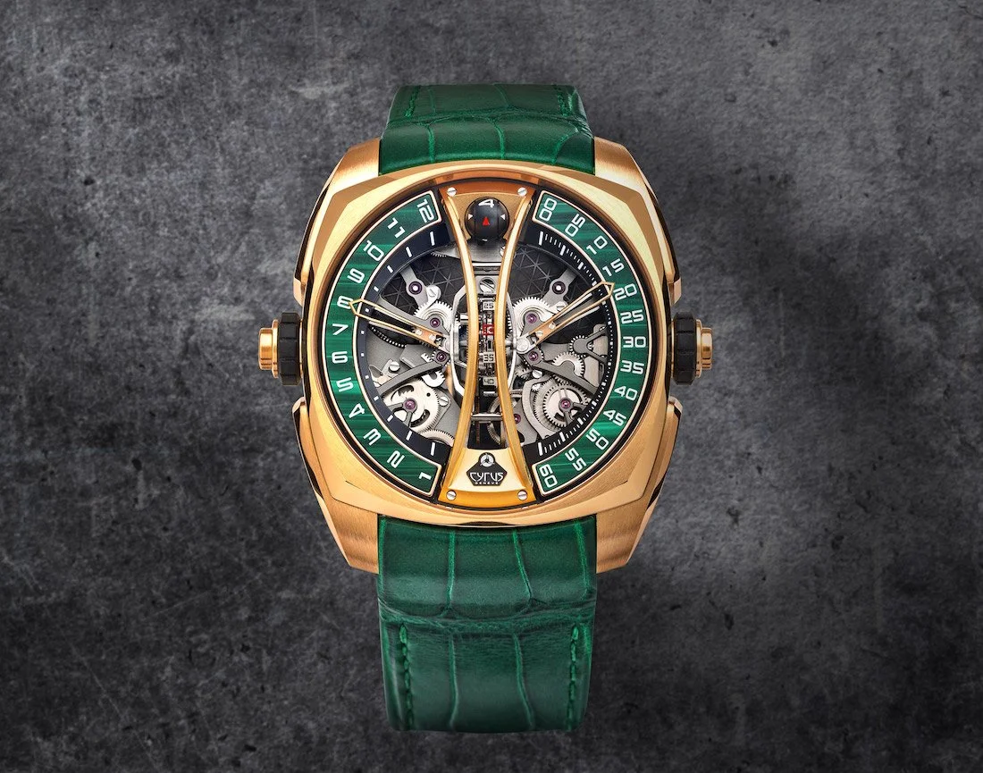 Introducing: Cyrus Genève Klepcys Vertical Skeleton Tourbillon ...
