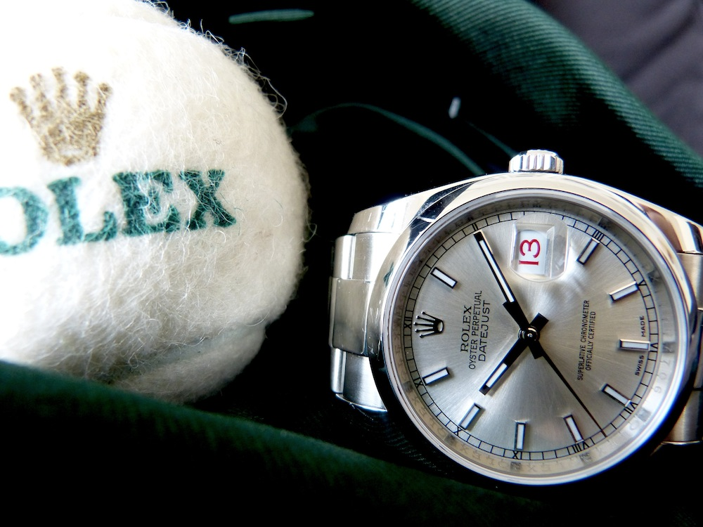 Watch Goodies: The Rolex Wimbledon Tie. For Attendees Only. — WATCH ...