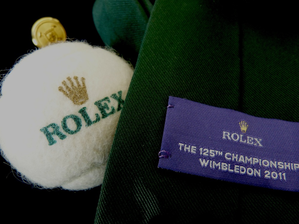Watch Goodies: The Rolex Wimbledon Tie. For Attendees Only. — WATCH ...