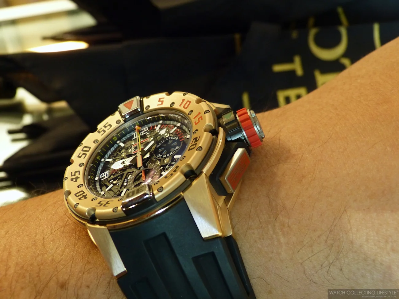 Insider: Richard Mille RM032 Red Gold Chronograph Diver. The Perfect ...