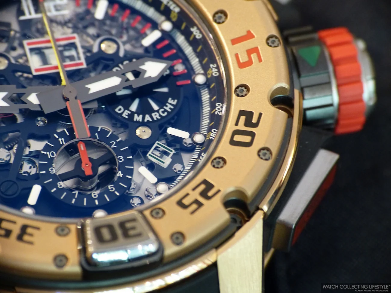 Insider: Richard Mille RM032 Red Gold Chronograph Diver. The Perfect ...