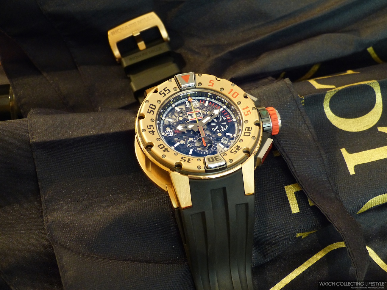 Insider: Richard Mille RM032 Red Gold Chronograph Diver. The Perfect ...