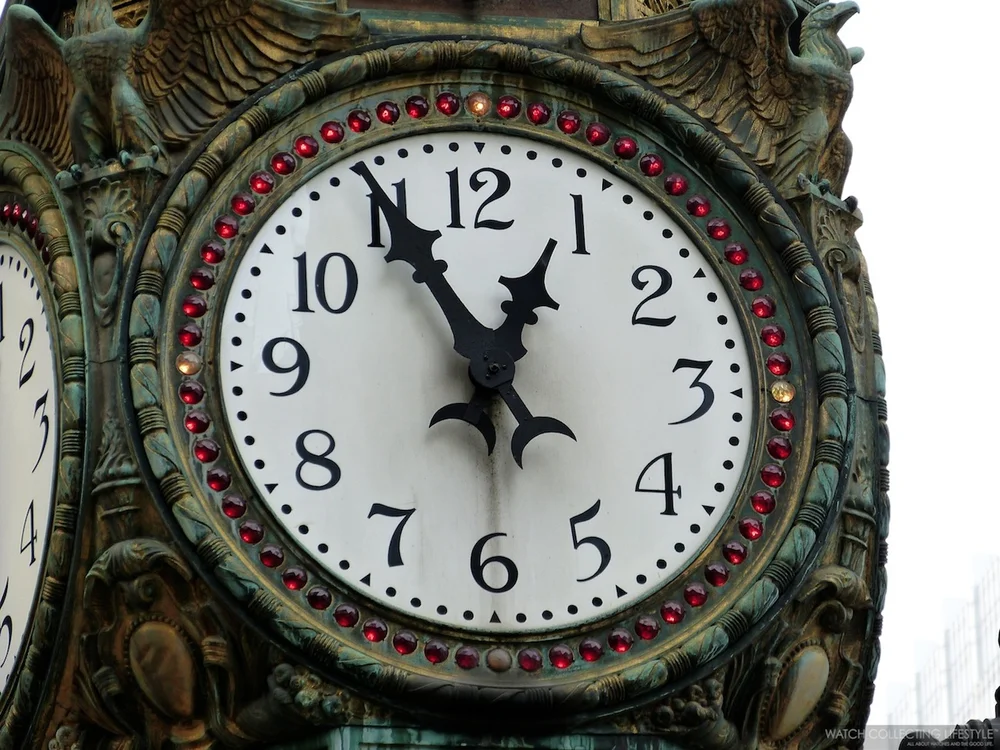 Experience: Chicago's Father Time Clock at The Jewelers' Building. A ...