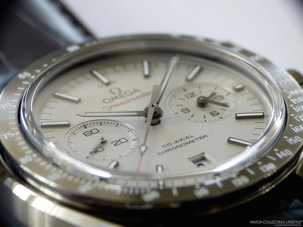 Insider: Omega Co-Axial Chronograph Speedmaster 'Grey Side of the Moon ...
