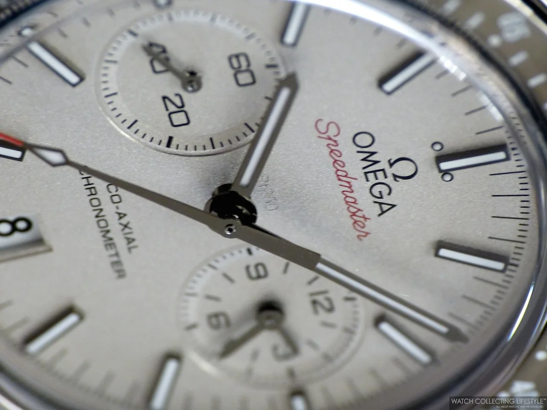 Insider: Omega Co-Axial Chronograph Speedmaster 'Grey Side of the Moon ...