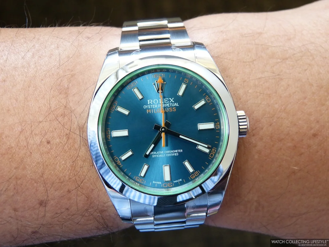 Insider: Rolex Milgauss Z Blue ref. 116400GV. Pictures Under Natural ...