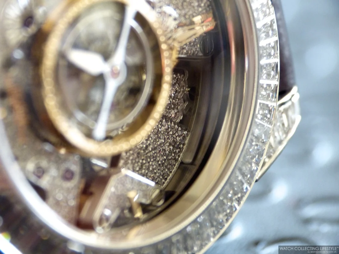 Insider: Omega De Ville Diamond Encrusted Central Tourbillon. Nicknamed ...