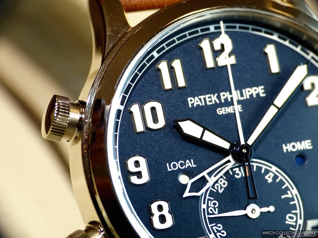 Baselworld 2015: Introducing the Patek Philippe Calatrava Pilot Travel ...