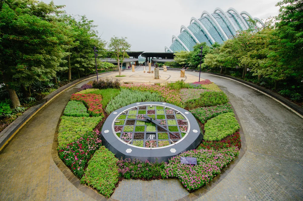 Experience: The Audemars Piguet Floral Clock at Singapore's Gardens by ...