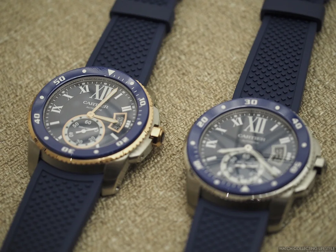 SIHH 2016: Presenting the new Cartier Calibre de Cartier Diver Bleu ...
