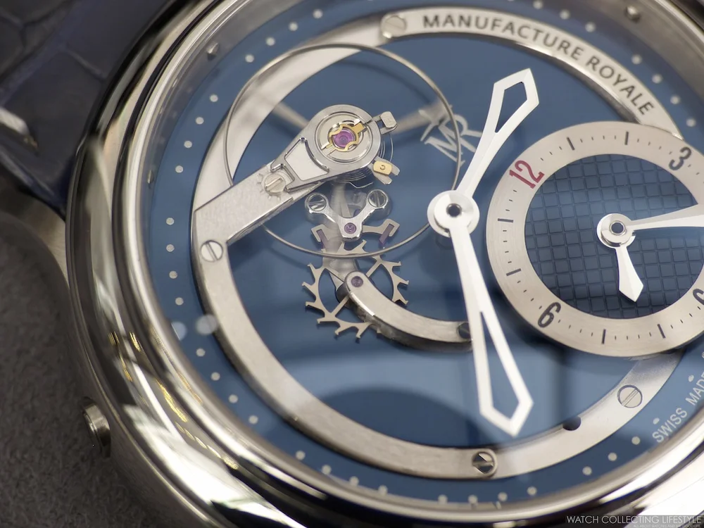 Insider: Manufacture Royale 1770 Haute Voltige Dual Time. Hands-on with ...