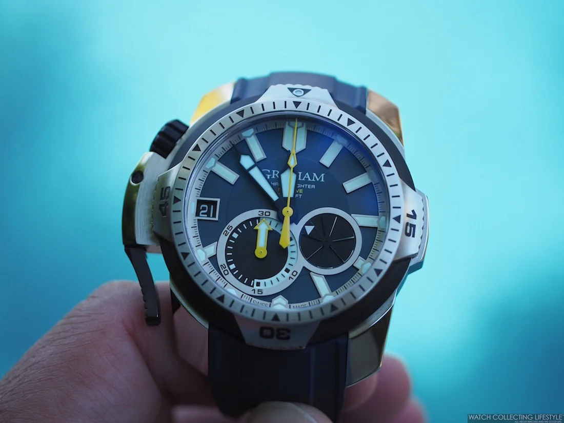 Insider: Graham Chronofighter Prodive. Hands-on Review with Never ...