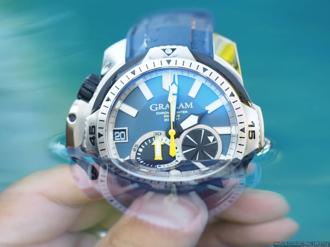 Insider: Graham Chronofighter Prodive. Hands-on Review with Never ...