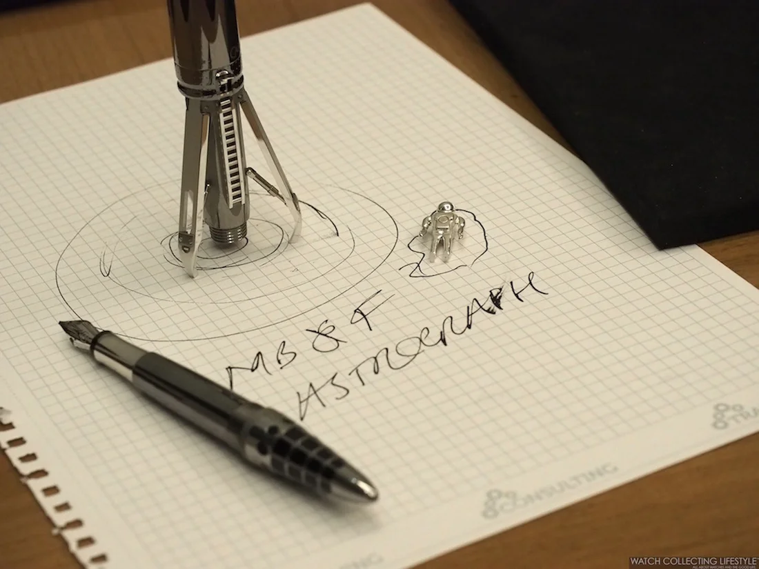 Insider: MB&F Caran d'Ache Astrograph Pen. Hands-on with the 99-Piece ...