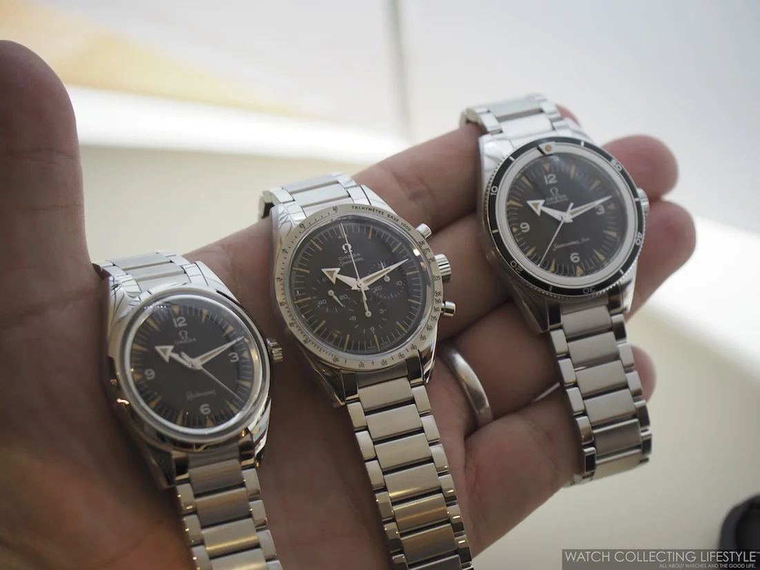 Baselworld 2017: Omega 1957 'Trilogy' 60th Anniversary Limited Editions ...