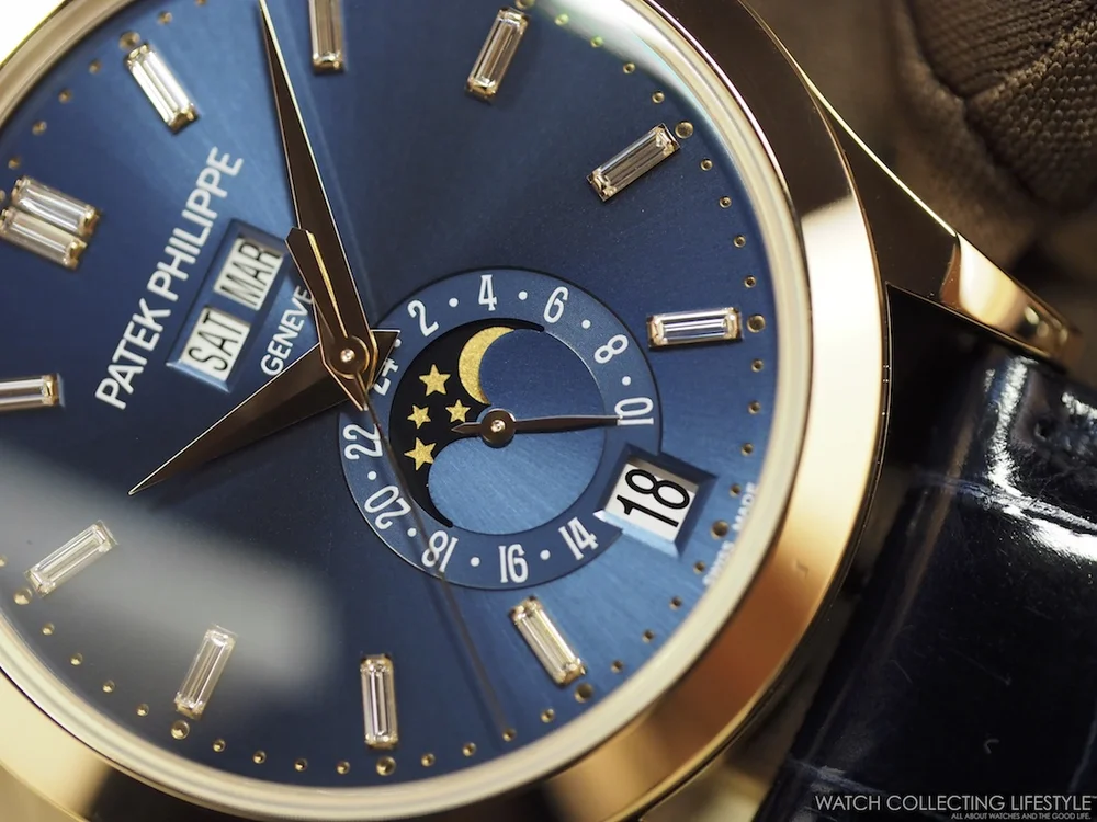 Patek Philippe ref. 5396R-015 with Blue Dial and Baguette Diamond ...