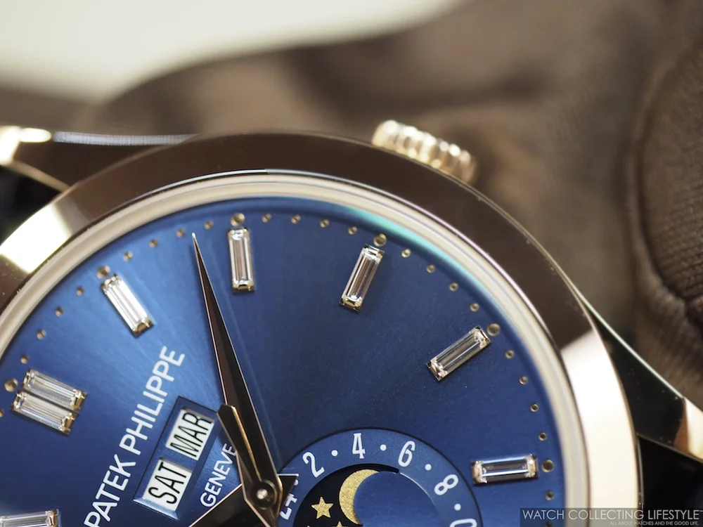 Patek Philippe ref. 5396R-015 with Blue Dial and Baguette Diamond ...