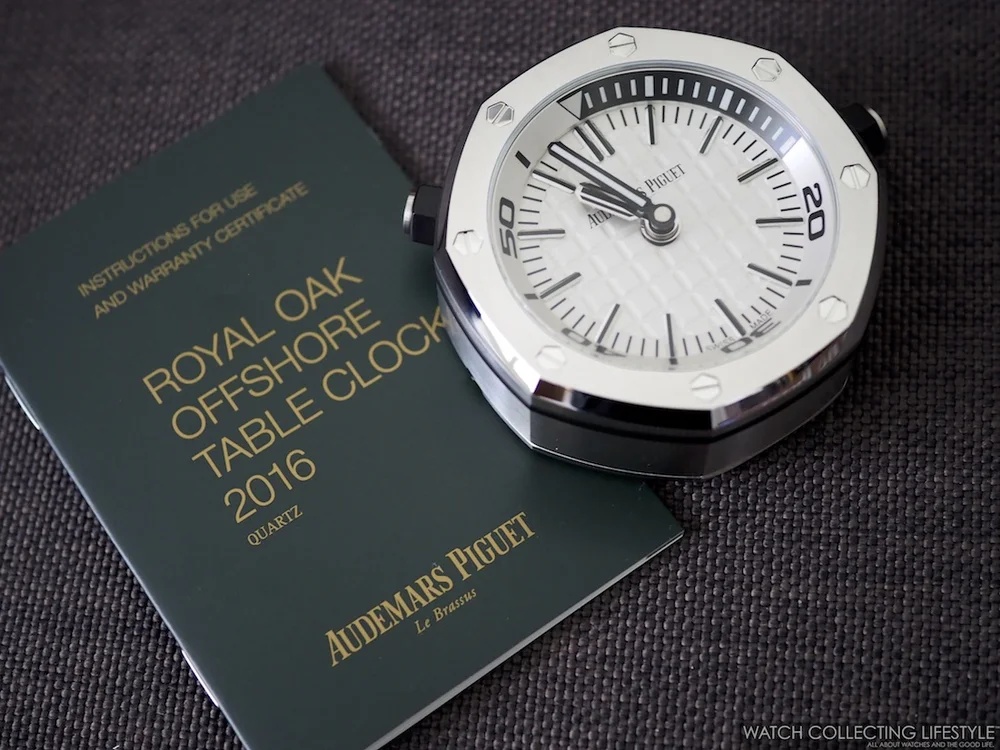 Watch Goodies: Audemars Piguet Royal Oak Offshore Table Clock. One of ...