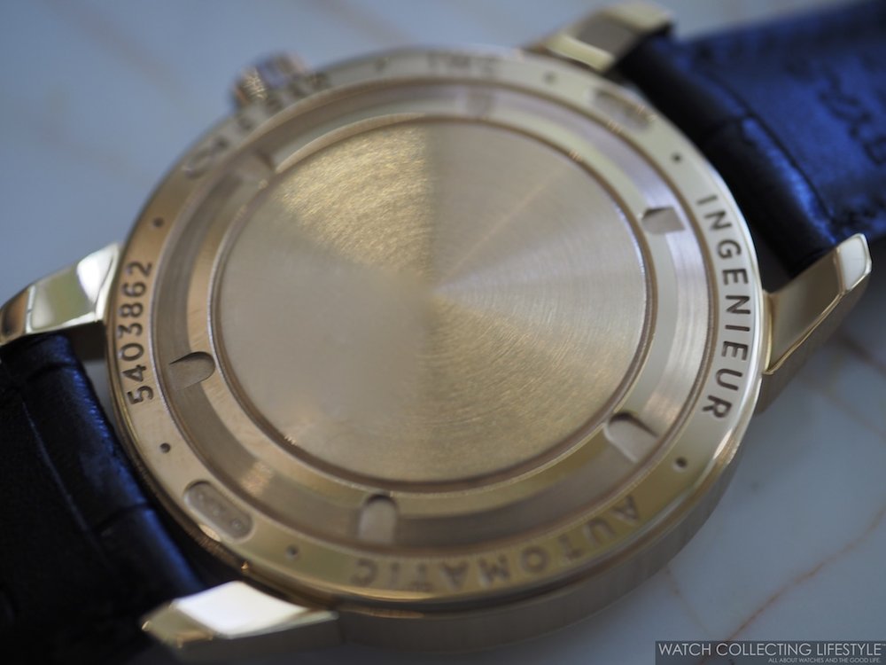 Insider: IWC Ingenieur Automatic 18K Red Gold ref. IW357003. Hands-on ...