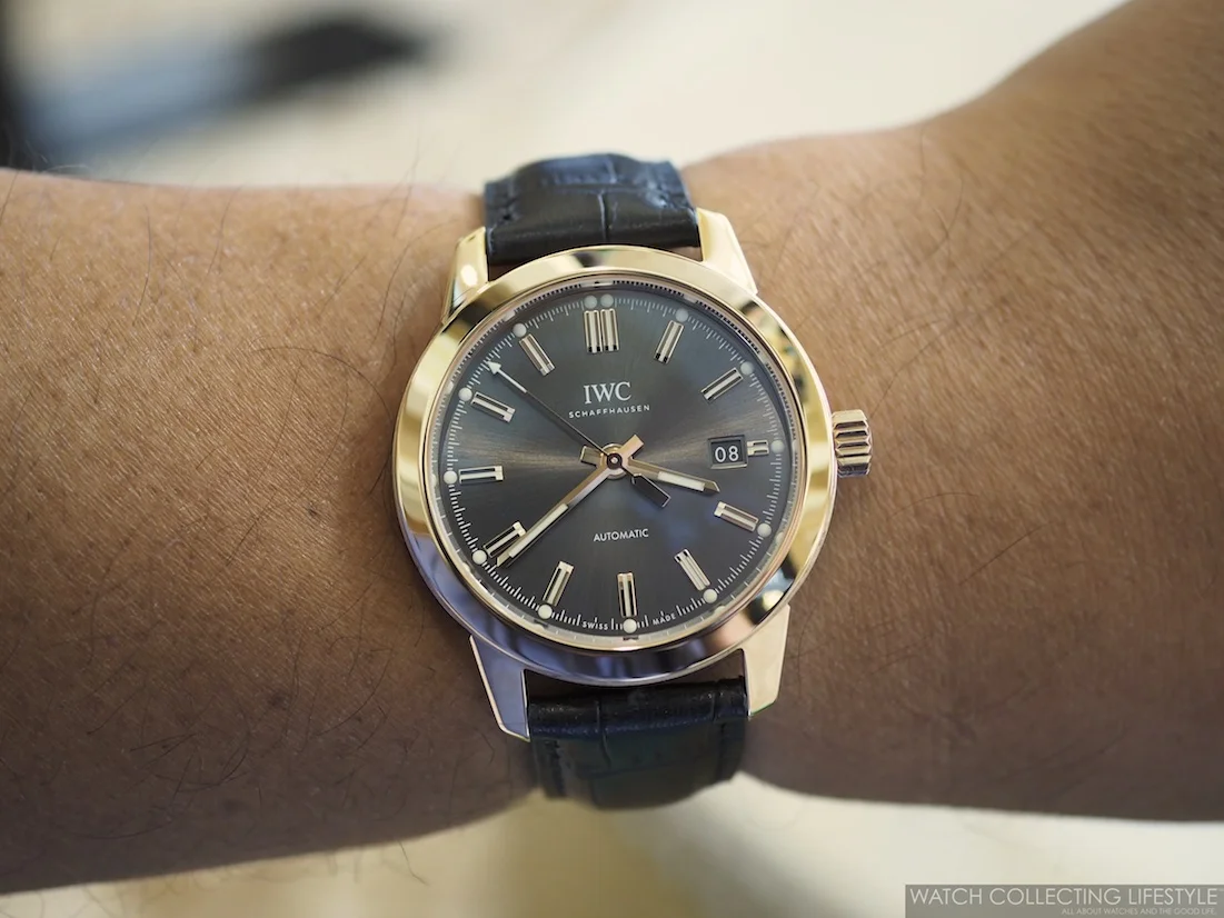 Insider: IWC Ingenieur Automatic 18K Red Gold ref. IW357003. Hands-on ...