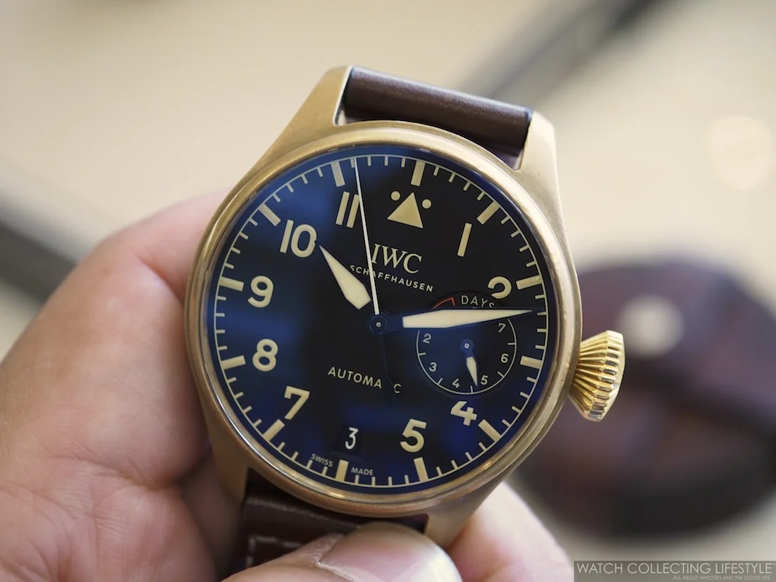 Insider: New IWC Big Pilot's Watch Bronze Limited Edition. Hands-on ...