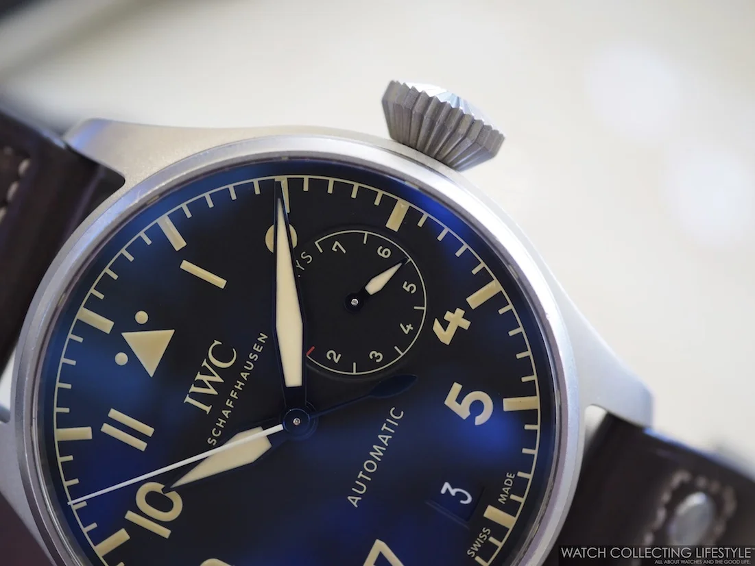 Insider: IWC Big Pilot's Watch Titanium Limited Edition. Light but ...
