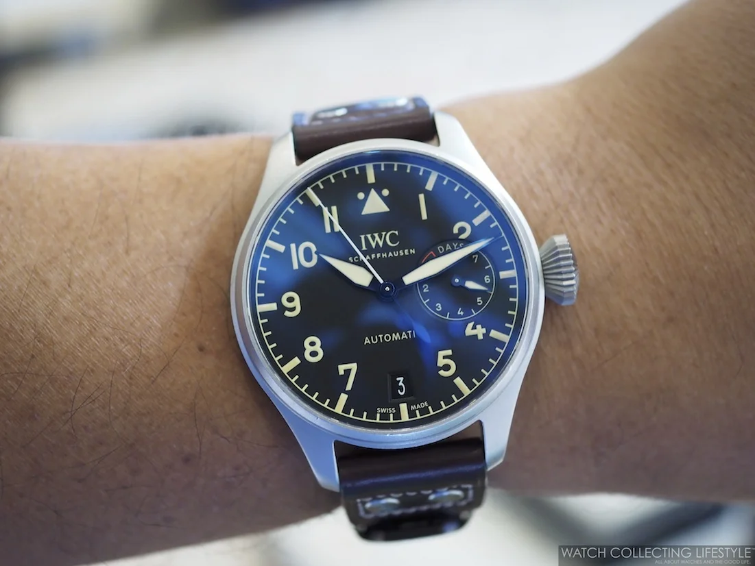 Insider: IWC Big Pilot's Watch Titanium Limited Edition. Light but ...