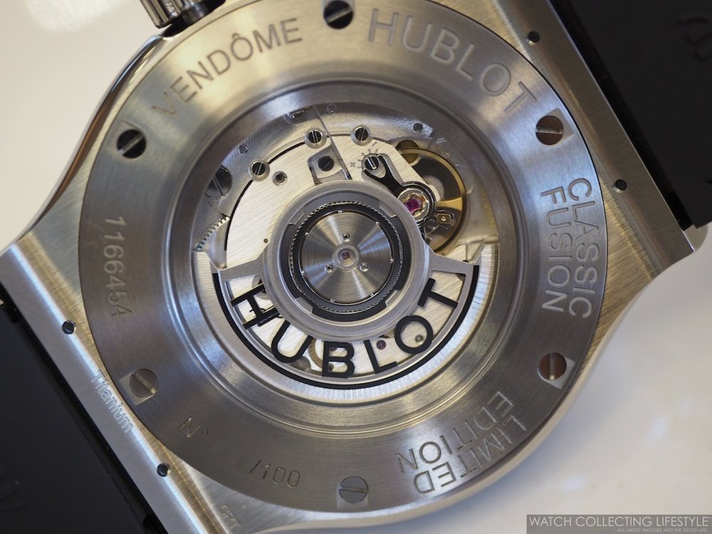 Insider: Hublot Classic Fusion Vendôme Collection. Fitted with a Bronze ...