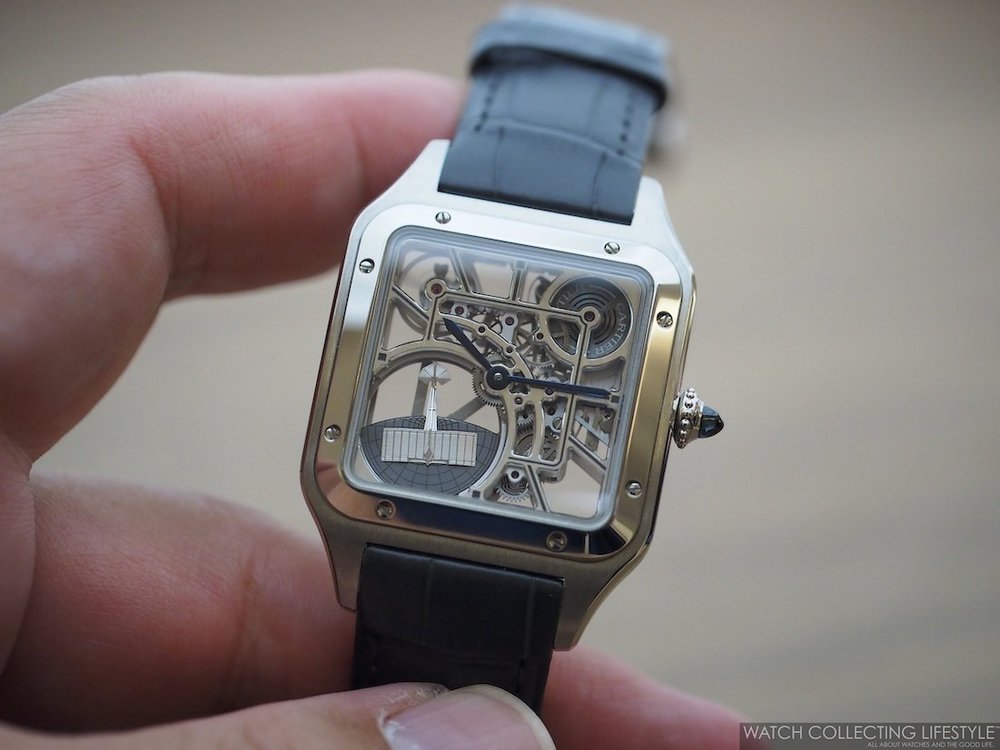 W&W 2023: Cartier Santos-Dumont Micro-Rotor (Live Pics) — WATCH ...