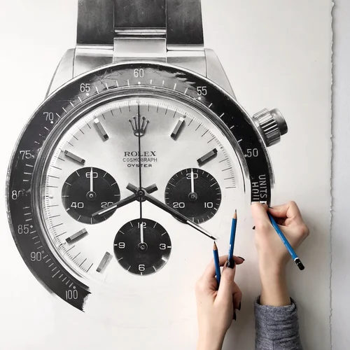Experience: Watch Art Pencil Drawings by Julie Kraulis. An Incredible ...