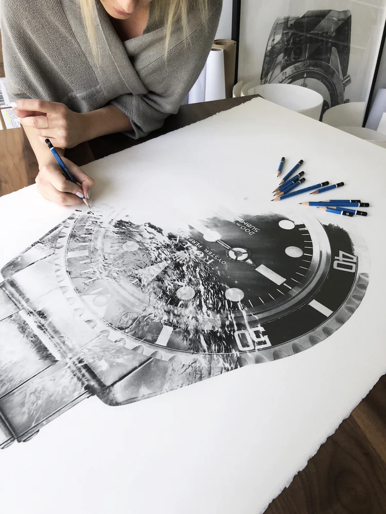 Experience: Watch Art Pencil Drawings by Julie Kraulis. An Incredible ...