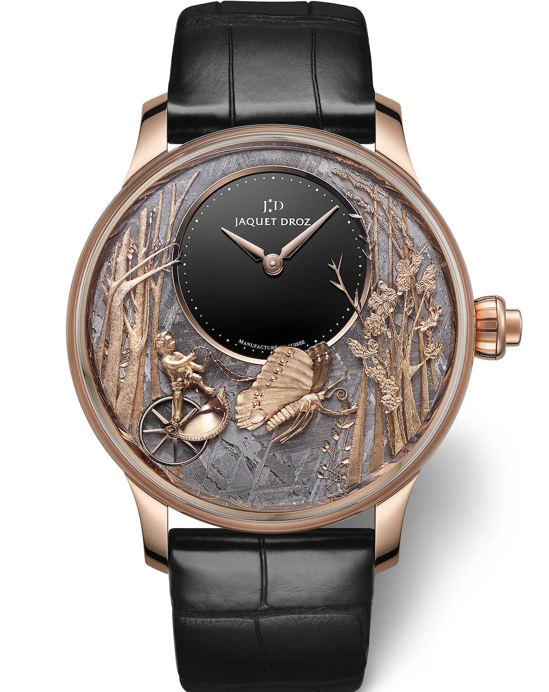 News: Jaquet Droz Unveils Three New Versions of the Loving Butterfly ...