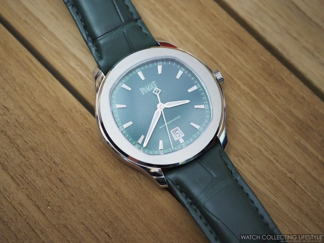 SIHH 2019: Piaget Polo S Green Blueish Dial Limited Edition. Live ...