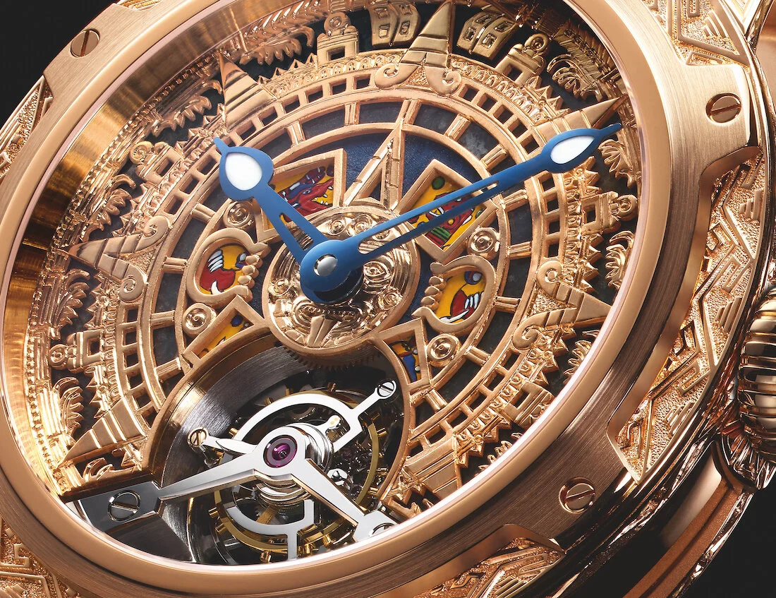 News: Louis Moinet 'Only Mexico' Unique Piece. Honoring the Aztecs ...