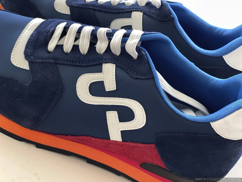 Experience: OPP France Lace-up Suede Sneakers Blue. A Perfect Match to ...
