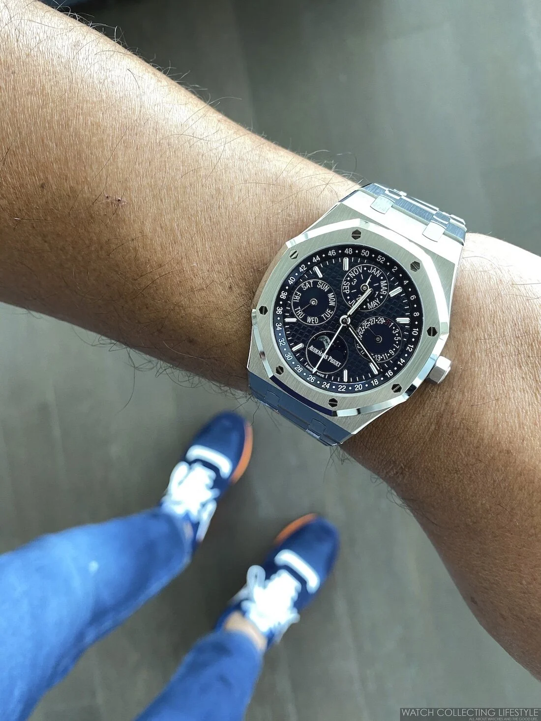 Experience: OPP France Lace-up Suede Sneakers Blue. A Perfect Match to ...