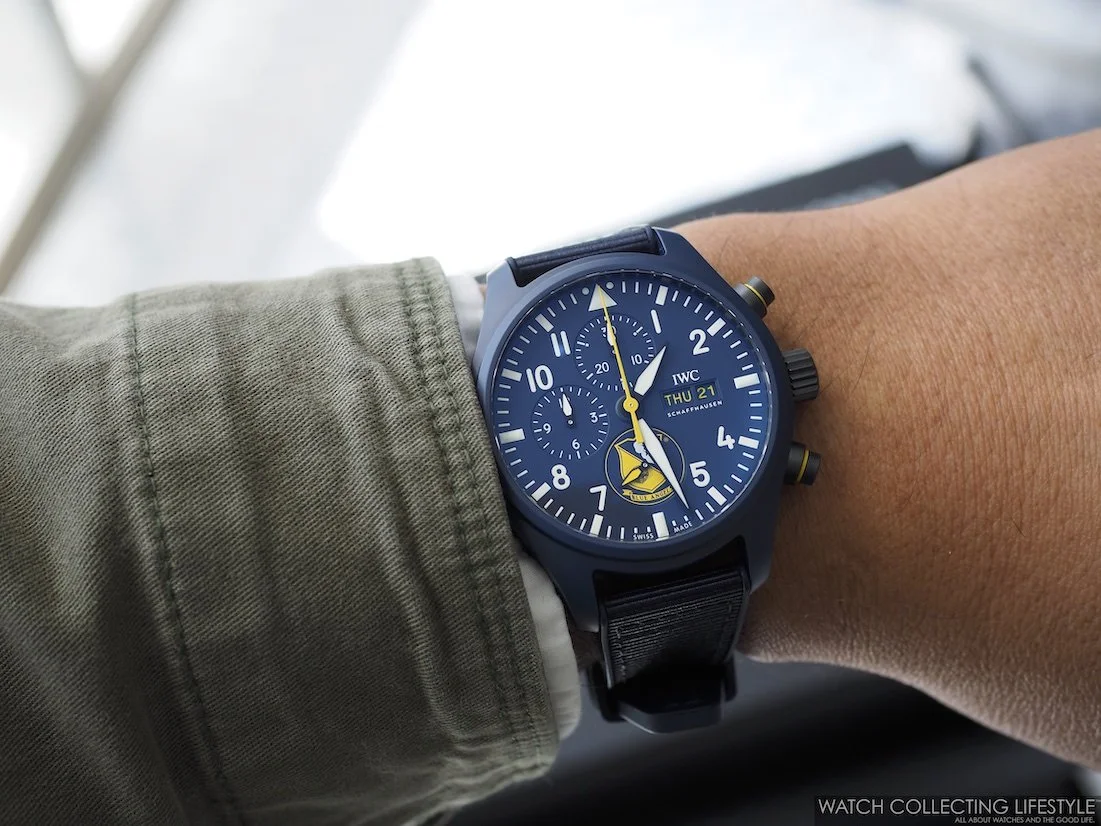 Insider: IWC Pilot's Watch Chronograph Edition 'Blue Angels' — WATCH ...